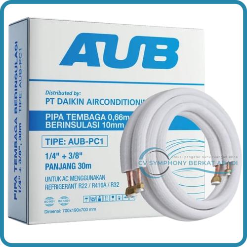 Jual Pipa Refrigerant AC Daikin AUB 1/4 3/8 Tebal 0.66mm 1 PK - Roll ...