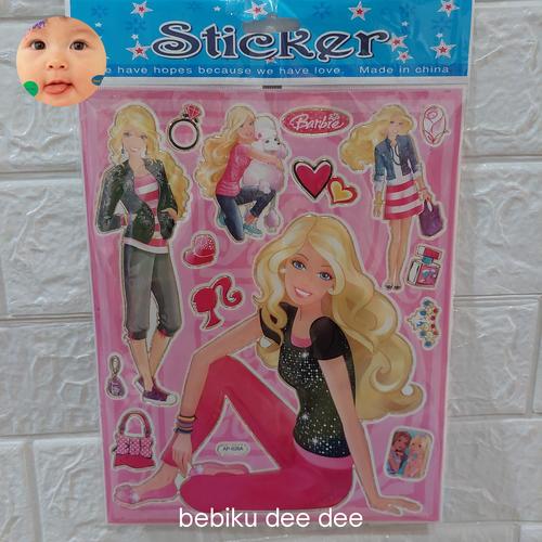 Jual Sticker Anak/Stiker Anak/Gambar Tempel/Sticker Barbie C - Jakarta ...