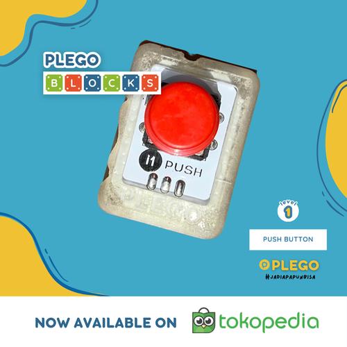 Jual Plego Blocks - Media Belajar STEM Robotika - Modul Input - Push Button - Jakarta Selatan ...