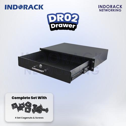 Jual Indorack Accesories Drawer 2U Depth 350mm Laci Server Rackmount ...