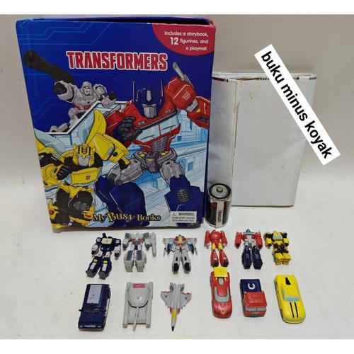 Jual My busy books transformers optimus prime bumblebee jazz starscream ...