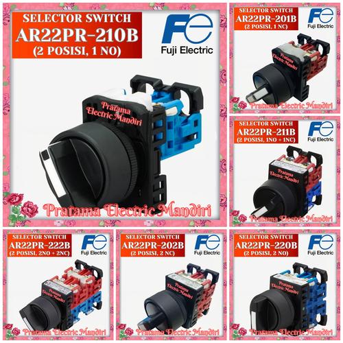 Jual FUJI ELECTRIC Selector Switch AR22PR-211B AR22PR-210B AR22PR-201B ...