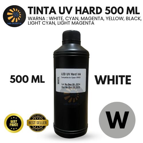 Jual Innolite Tinta UV Hard Putih 500 ML Cocok untuk Epson L1800 XP 600 DX-5 DX-7 TX 800 4720 ...