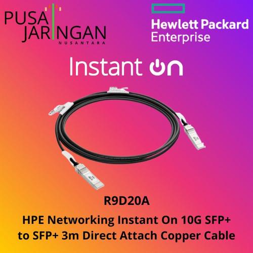 Jual HPE Networking Instant On R9D20A 10G SFP+ to SFP+ 3m DAC Cable ...