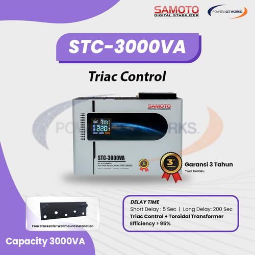 Jual Samoto Stabilizer 3000VA STC3000 Triac Control Digital Stavolt ...