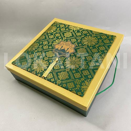 Jual Box Kue 4 Toples 500gr Songket Lebaran/Kotak Hardbox Kue Kering ...