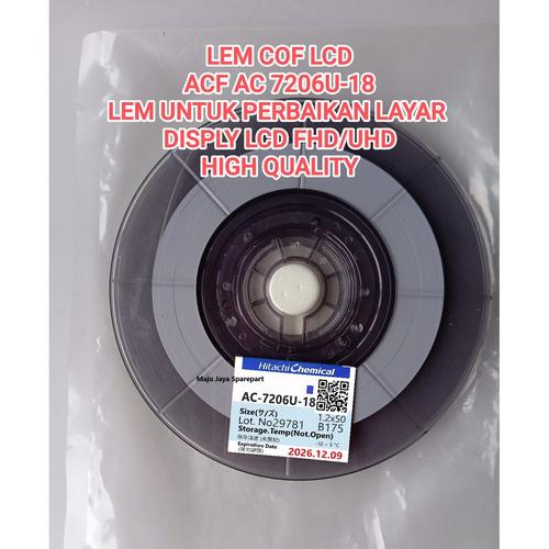 Jual 30 cm lem acf ac 7206 u 18 untuk perbaikan cof lcd disply led tv - 30 CM ACF 7206U - Kab ...