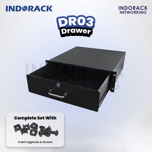 Jual Indorack Accesories Drawer 3U Depth 460mm Laci Server Rackmount ...