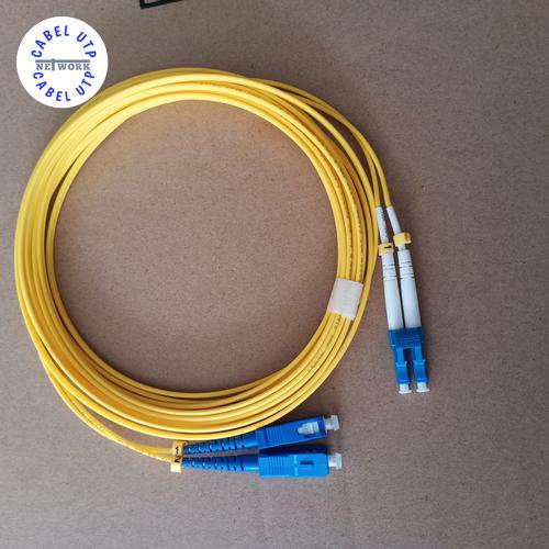Jual Patch Cord FO SC-LC Duplex Singlemode 10 Meter - Jakarta Pusat - GLOBAL NETWORK CABLE UTP ...
