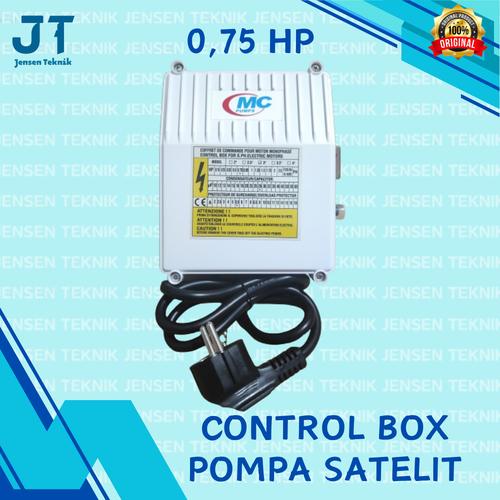 Jual Control Box Pompa Satelit/Submersible Ukuran 0,75HP / 220V-50Hz ...
