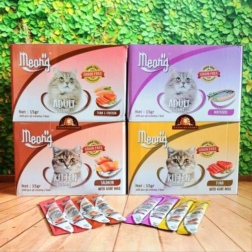Jual Snack Kucing MEONG 15 gr / Cat Wet Food - Adult Salmon - Kota ...