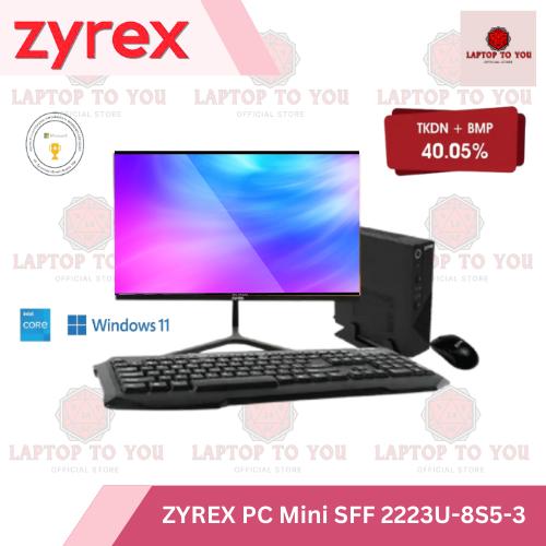 Jual DESKTOP ZYREX PC Mini SFF 2223U-8S5-3 Intel Core i3-1215U 8GB DDR4 ...