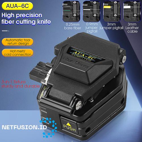 Promo SKL-6C AUA-6C Fiber Cleaver Cable Cutting Knife FTTH Fiber Optic Knife Tools Cutter Fiber ...