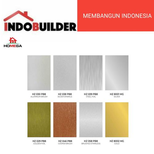 Jual HOMEGA HPL METAL SERIES PER LEMBAR 1.2 X 2.4 METER - Kab ...