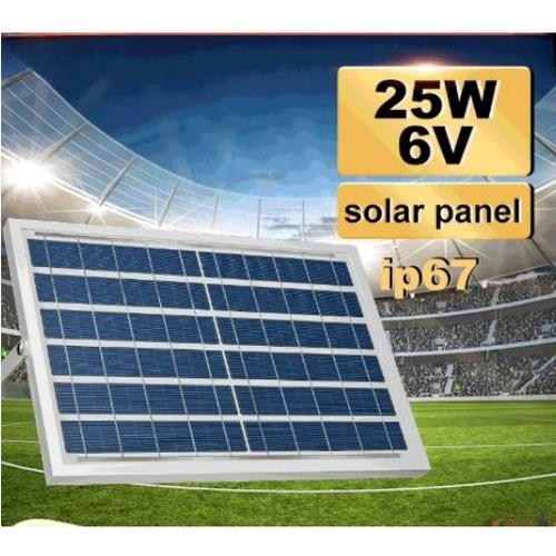 Jual Papan Solar panel surya 6V/25W Papan solar cell panel surya Tahan ...