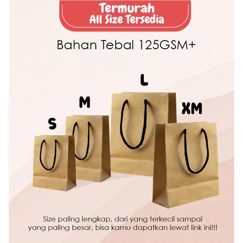 Jual Paper Bag Coklat Jumbo, Paper Bag Mini Polos, Paperbag Superbig ...
