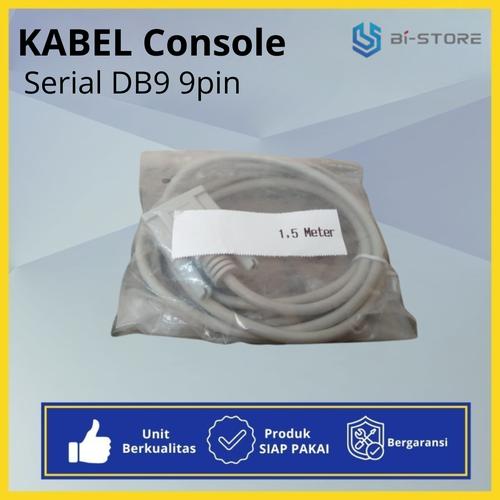 Jual Kabel Console Serial DB9 9pin Female to RJ45 Siap Pakai - Kota ...