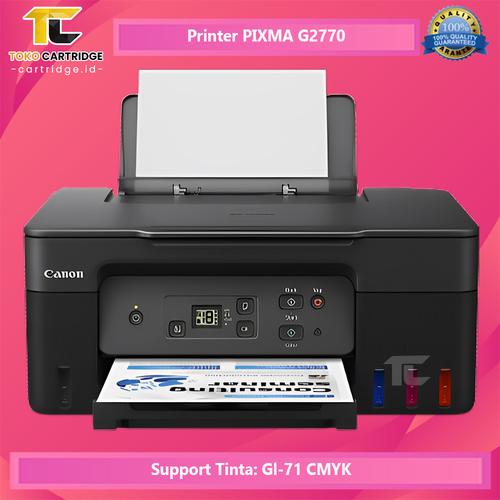 Jual Print Canon Pixma G2770 Printer All-in-One Printer Tinta GI71 MC ...