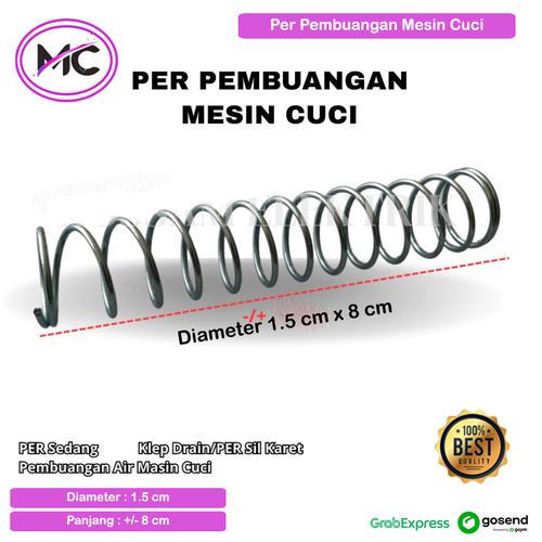 Jual Per Pembuangan Mesin Cuci Kecil Ukuran 1.5cm x 8cm Per Drain ...