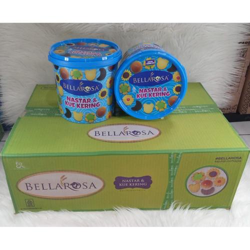 Jual Bellarosa Nastar dan Kue Kering Kemasan Dus Isi 6 Toples Cookies ...