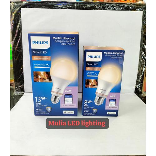 Jual Philips Lampu Bohlam Smart WiFi LED 13W 8 With Bluetooth Tunable ...