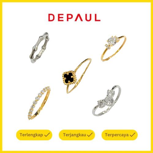 Jual Cincin 8K 0.5-1gr (Koleksi Perhiasan Gold Fashion DEPAUL Jewellery ...