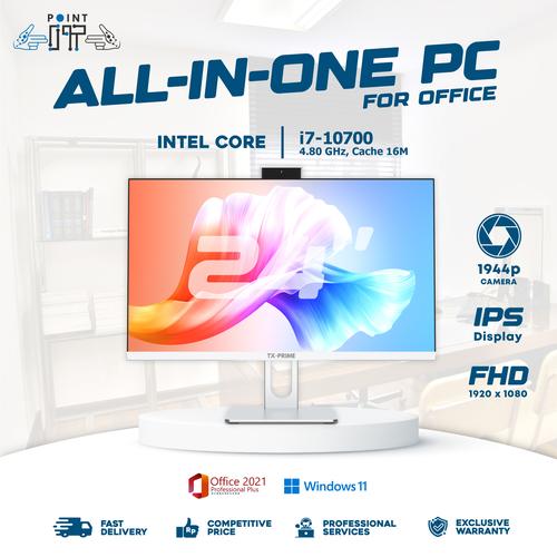 Jual All In One PC AiO TX-PRIME WEBCAM for Office Intel Core i7-10700 ...