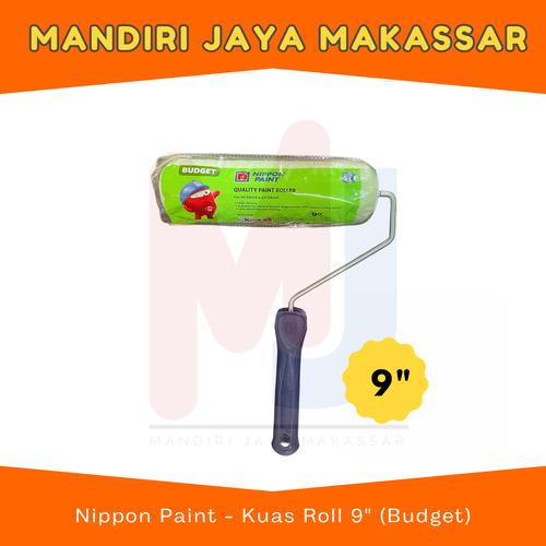Jual Kuas Roll 9" Budget Nippon Paint / Roll Cat Nippon 9 inch / Roll ...