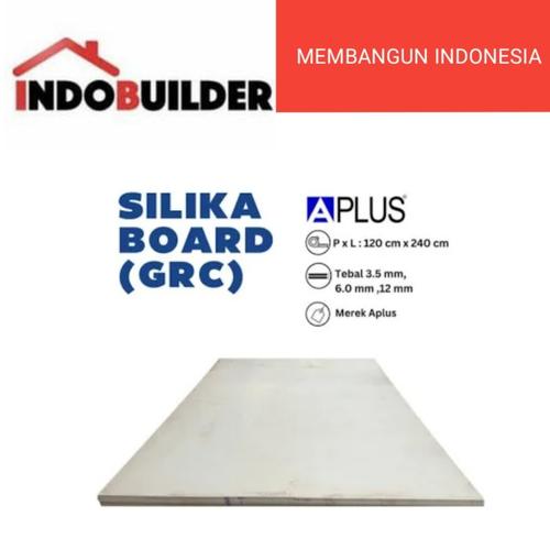Jual APLUS SILICA BOARD GRC TEBAL 4 MM DIMENSI 1.2 X 2.4 METER PER ...