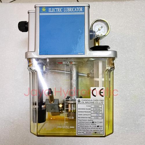 Jual Pressure Relief Electric Lubricator Chen Ying CEN03 220VAC by PLC ...