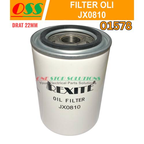 Jual FILTER OLI OIL FILTER JX0810 DRAT 22MM REXITE - Jakarta Barat ...