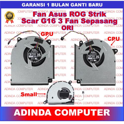 Jual Kipas Fan Asus ROG Strix Scar G16 G18 G614 G614J G614JI G614JJ ...