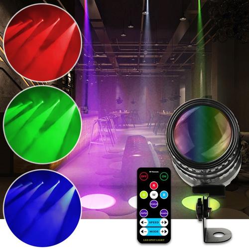 Promo Lampu Sorot Panggung LED Pinspot Beam RGB Spotlight Stage ...