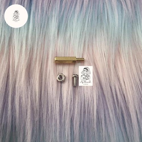 Jual SPICER KAKI PCB 0.5CM 1CM 1.5CM 2CM 2.5CM 3CM SPACER GOLD UKURAN ...