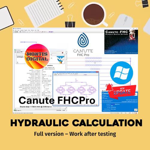 Jual Software Canute FHCPro 2025 v1.8.6 Full Version Hydraulic ...