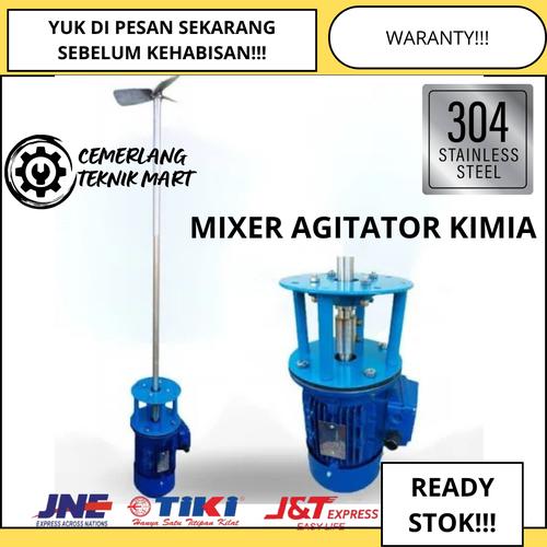 Jual Agitator Mixer Kimia SS304 1hp 2Pole 220V Mixer Cat Kimia/Asam ...