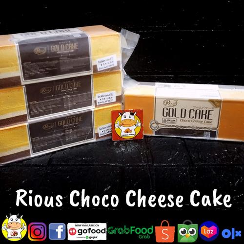 Jual RIOUS GOLD CAKE CHOCO CHEESE - 200GR - BRONTZ JOGJA - Kota ...