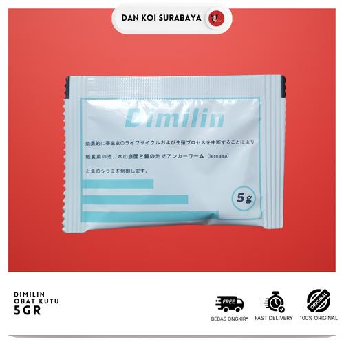 Jual Dimilin 5 gram Original Pack Obat Kutu Jarum & Kutu Kura-Kura Ikan ...