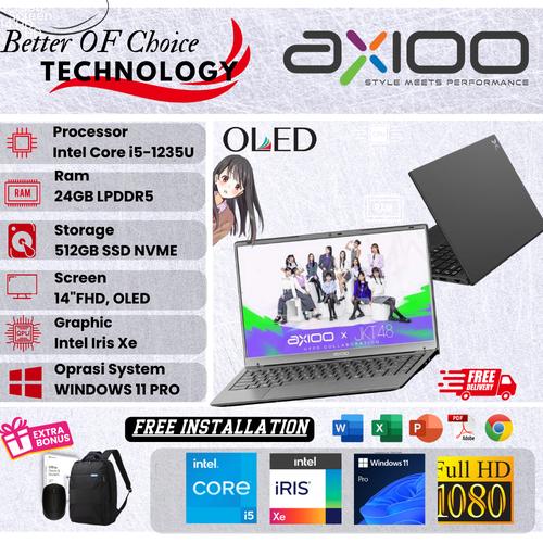 Jual LAPTOP AXIOO HYPE R5 OLED I5 1235U 24GB 512GB SSD FHD INTEL IRIS ...