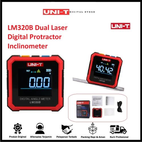 Jual UNI-T LM320F Laser Inclinometer Digital Angel Meter with Absolute ...