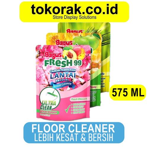 Jual BAGUS FRESH 99 REFILL FLOOR CLEANER POUCH 575 ML FRESH 99 ISI ...