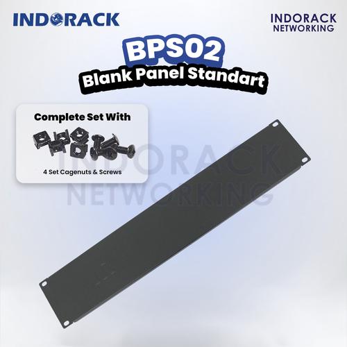 Jual Indorack Accesories Blank Panel 2U Penutup Celah Audio Rack BPS02 ...