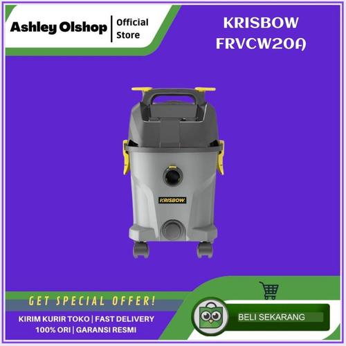 Promo Wet and Dry krisbow FRVCW20A Vacuum Cleaner 20 Liter - 1200 Watt ...