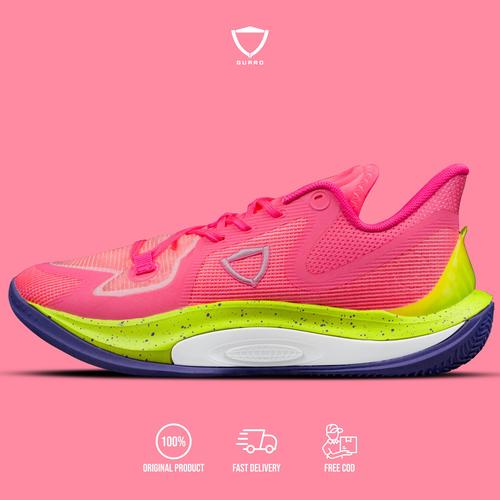 Jual SEPATU BASKET GD6 / GD6 BASKETSHOES ORIGINAL - PINK STAR, 43 - Kab ...