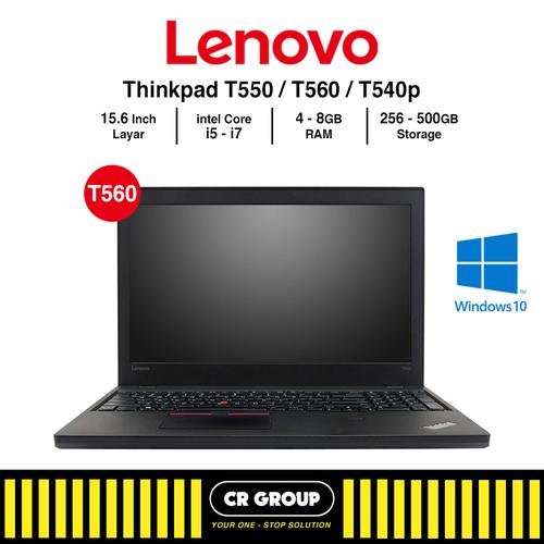 Jual Laptop Lenovo ThinkPad T560/T550/T540P - Intel Core i7/i5 Gen 5 ...