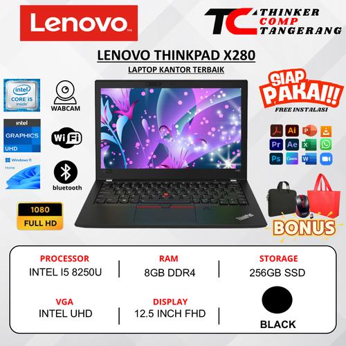 Jual Promo Laptop Kantor Lenovo Thinkpad X280 Intell Core i5 Ram 8GB ...