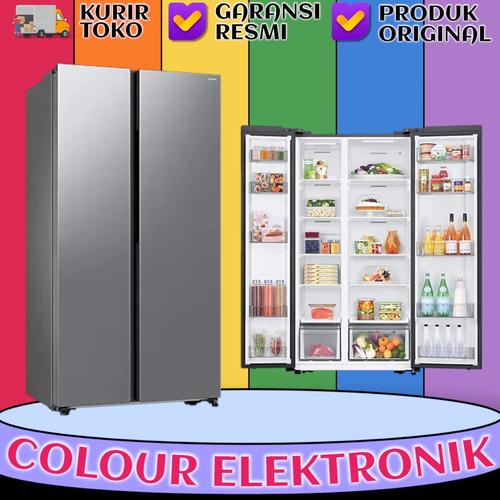 Promo SAMSUNG RS57DG4000M9SE KULKAS SIDE BY SIDE RS57 RS57DG4000M9 NEW ...