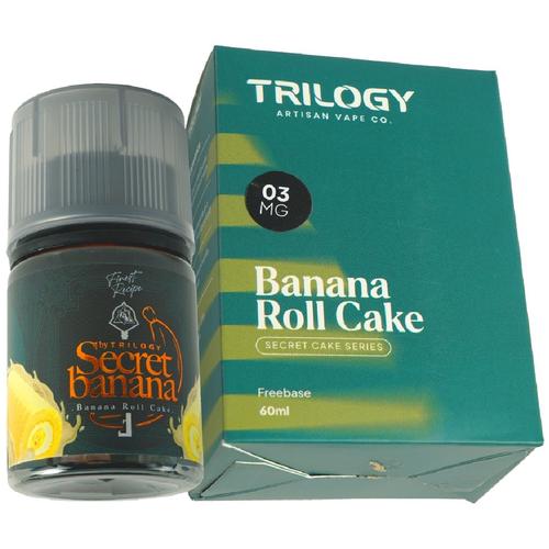 Promo Liquid Vape Secret Banana Roll Cake 3MG 60ML By Trilogy Brewery ...