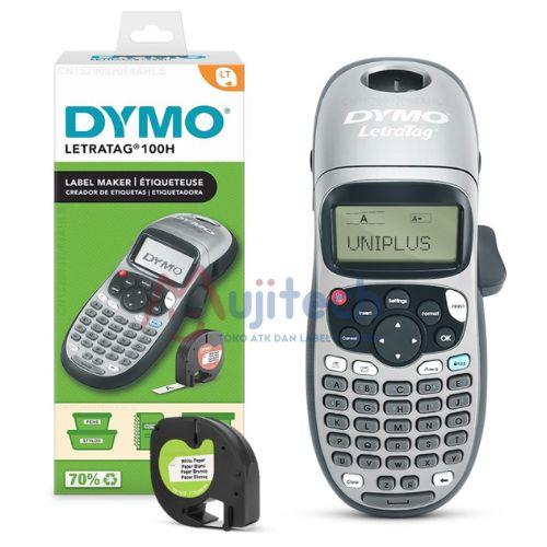 Jual DYMO LETRATAG LT-100H Handheld Label Maker Office - 1 REFILL ORI ...