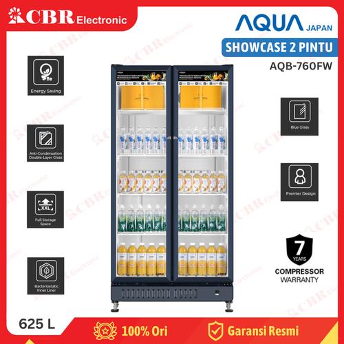 Jual Showcase Display Cooler AQUA 2 Pintu AQB-760FW - Kota Batam - CBR ...